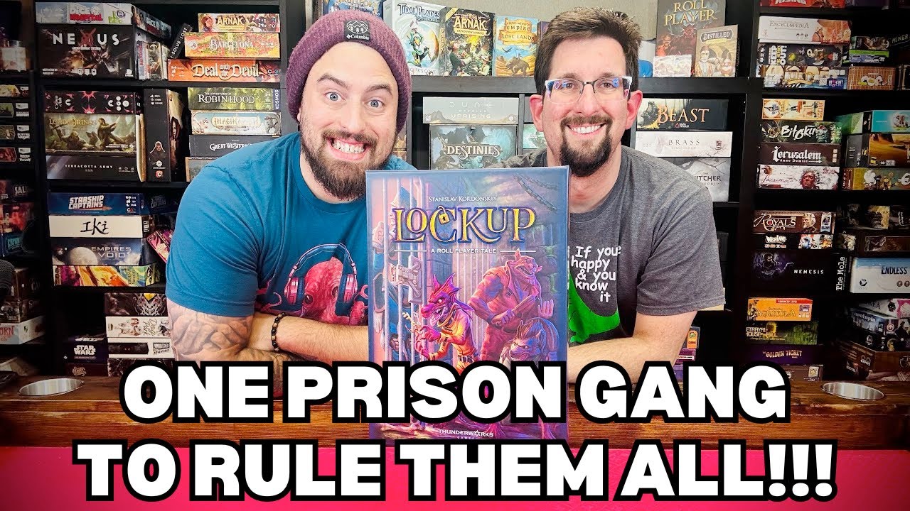 Lockup Board Game Review - First Impression - Kickstarter ...