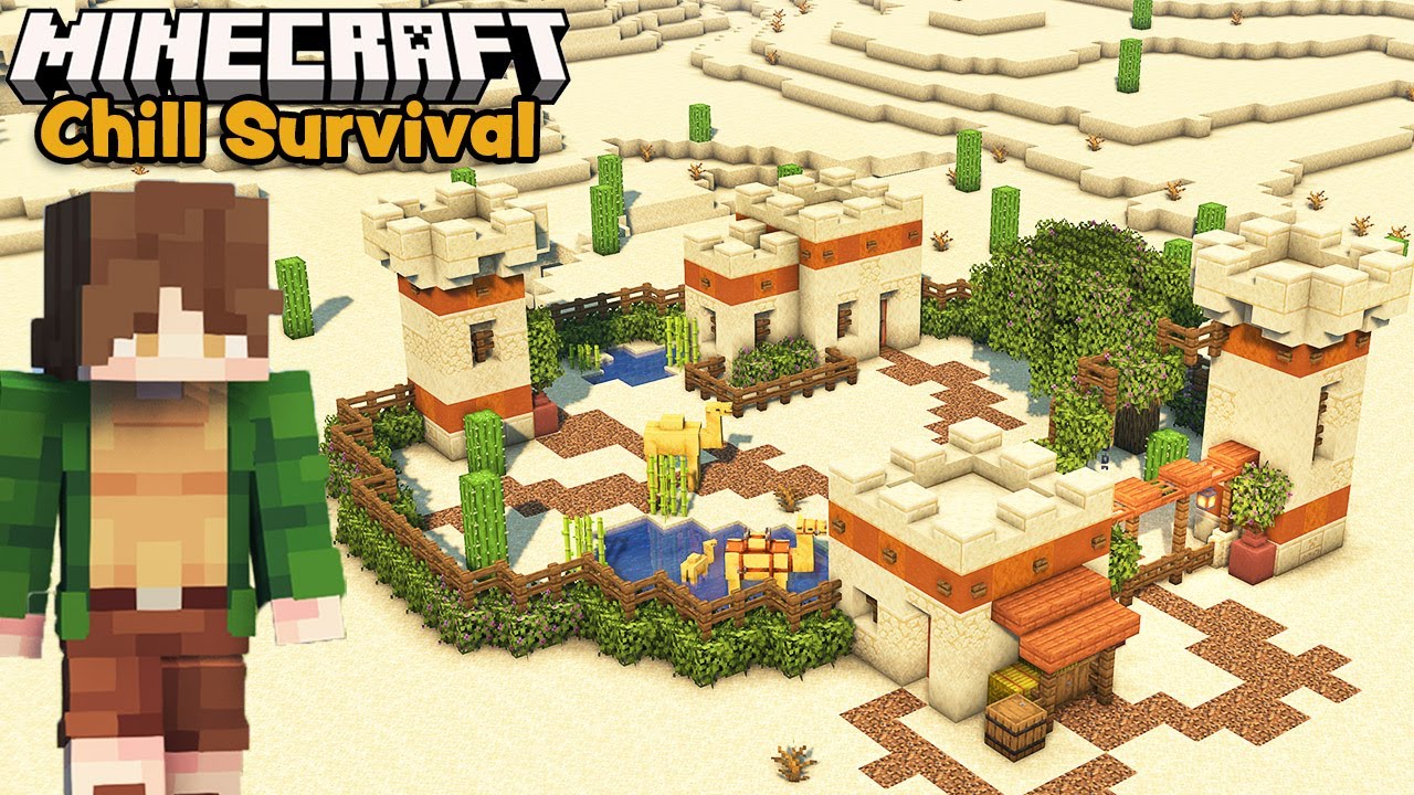 I Built a CAMEL SANCTUARY in Minecraft 1.20 - Chill Survival Let's Play ...