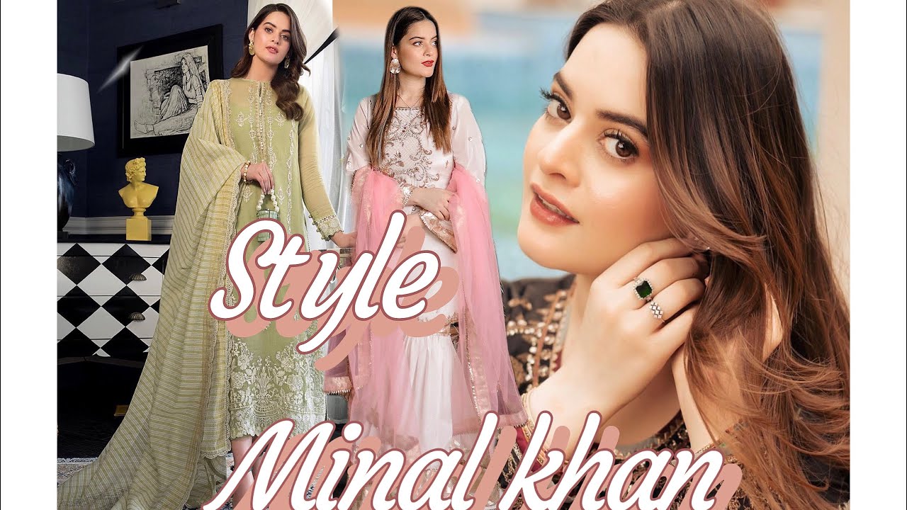 Pakistani Tv drama 🎭 actres Minal khan style.Dress. Jewellery.Hair ...