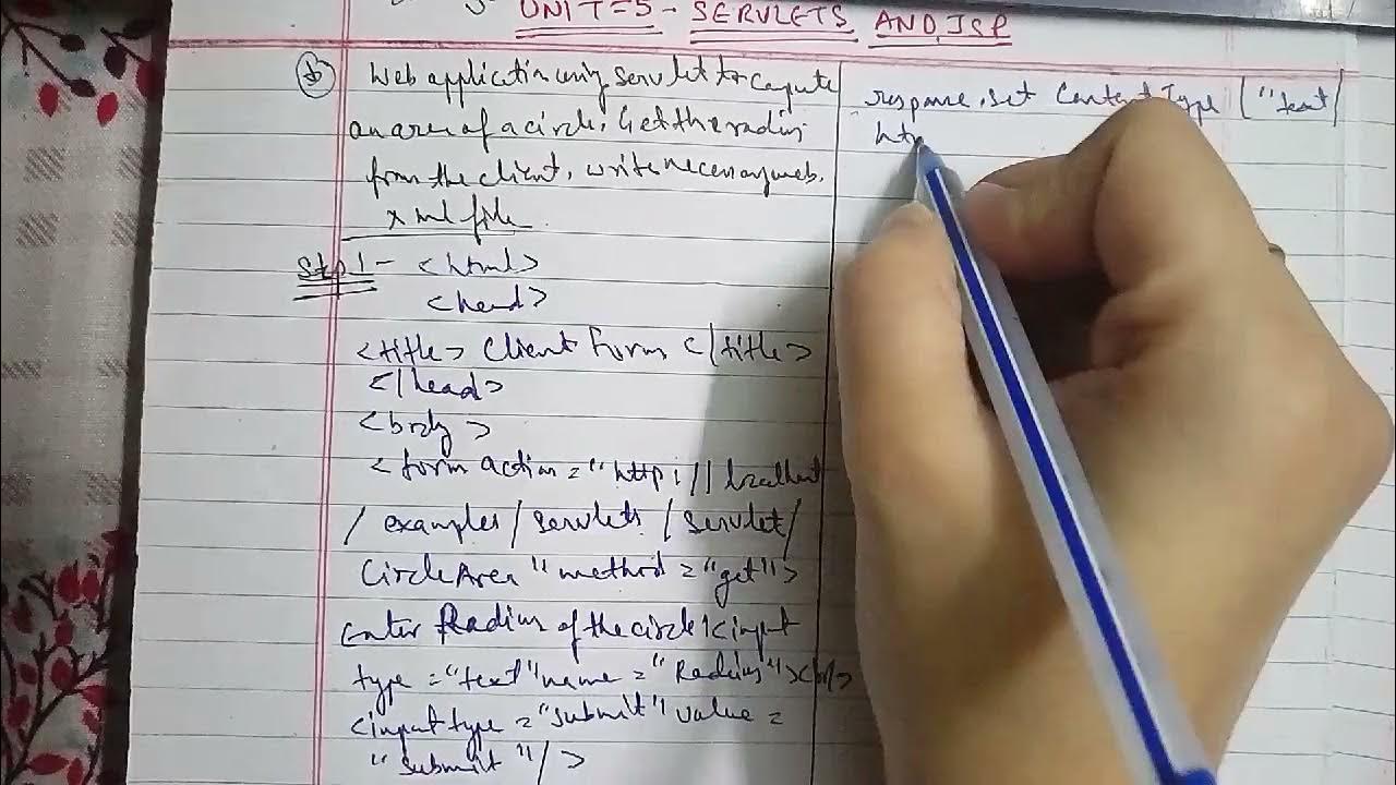 Part-16:-Web Technologies:-Unit-5:-Servlet & JSP;Http Servlet; program ...