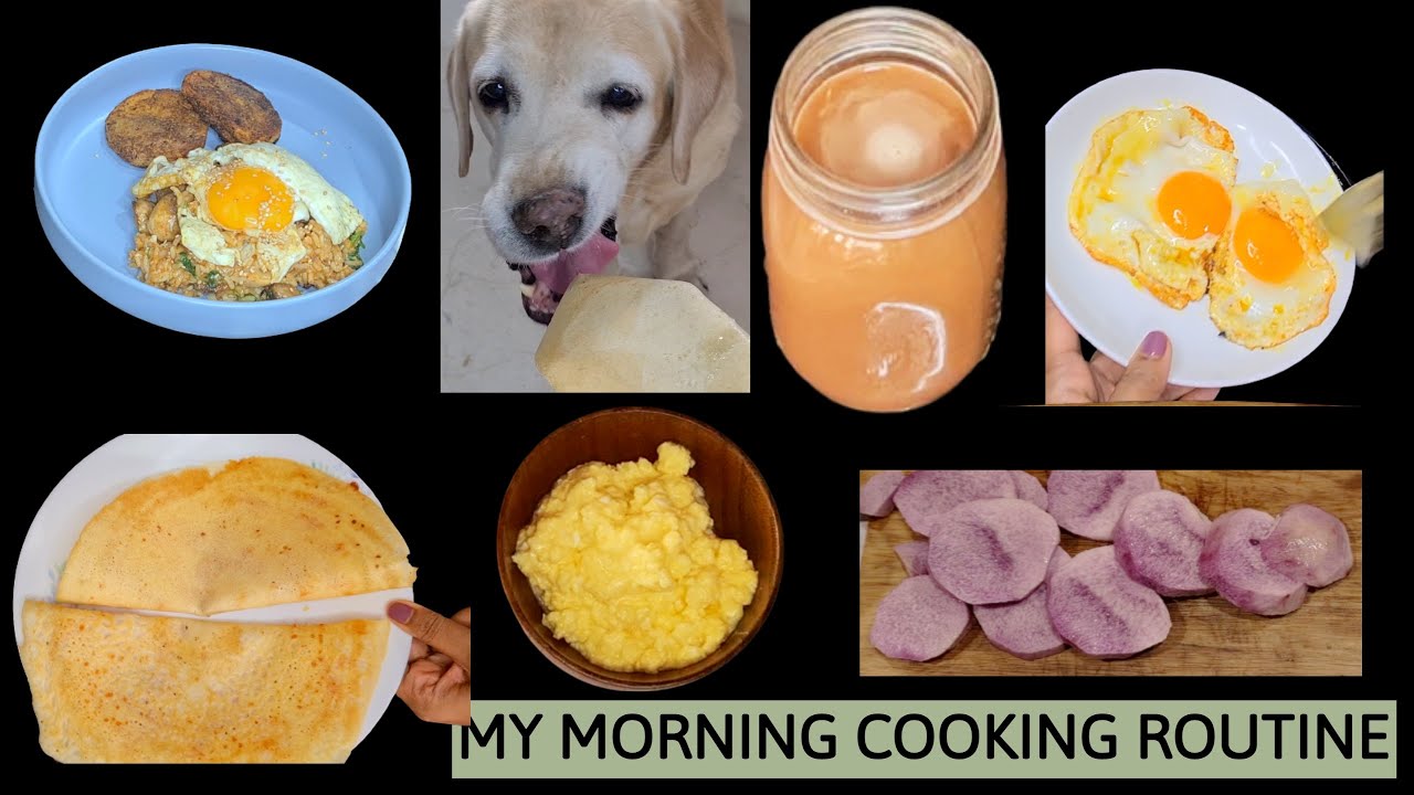 Vlog-Morning Cooking Routine | Morning Kitchen Routine | How to save ...