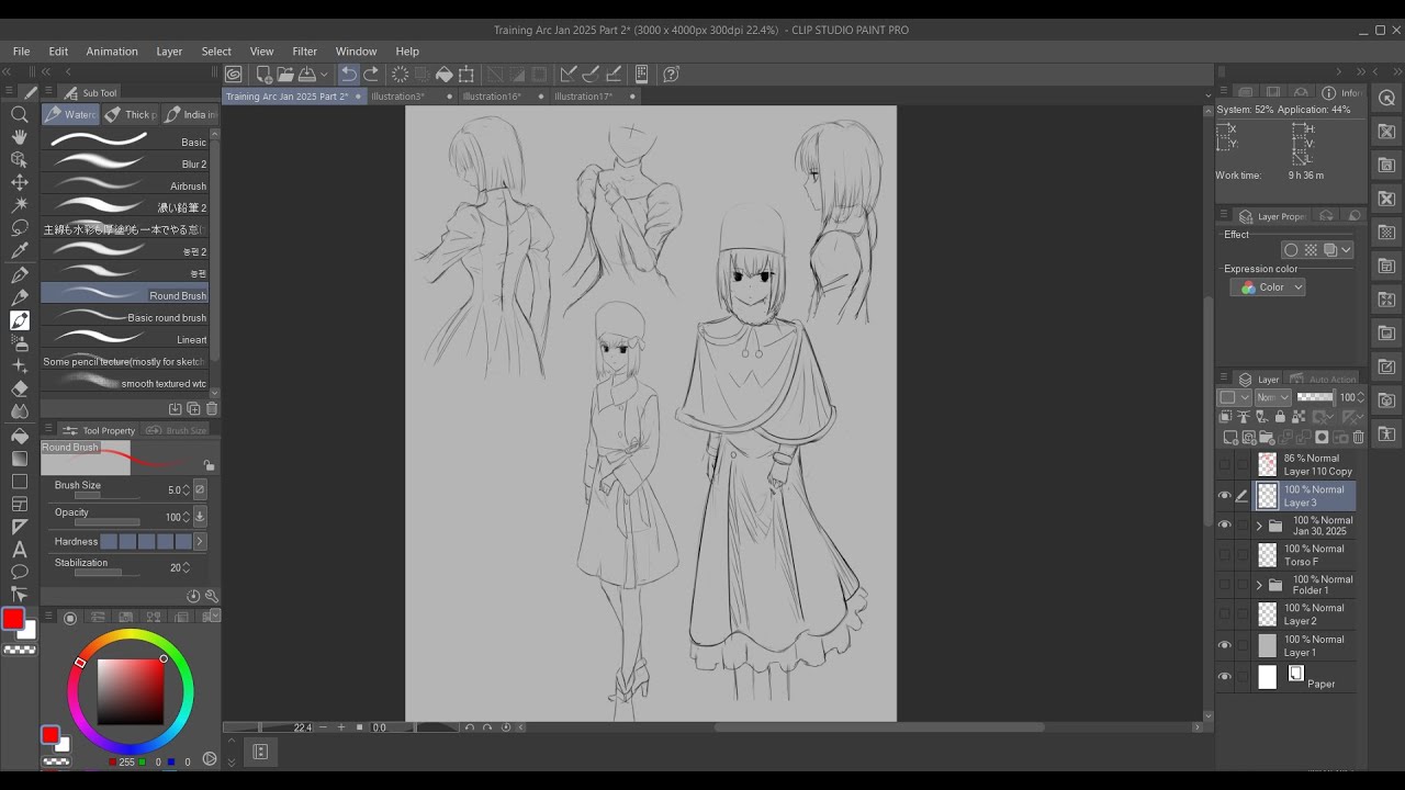 [ ART STREAM ] Clothes / Folds Study - Training Arc #24 - YouTube