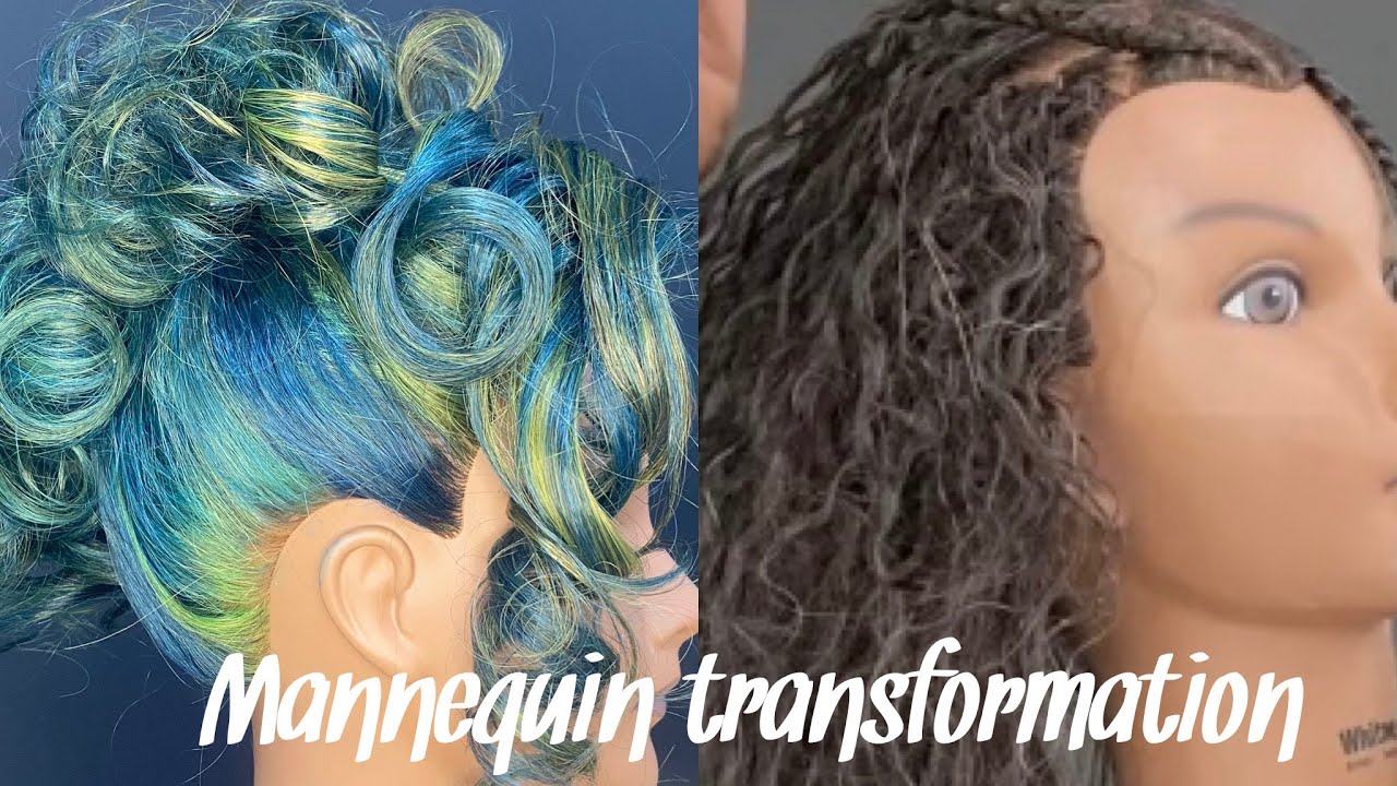 BEFORE AND AFTER |MANNEQUIN TRANSFORMATION - YouTube