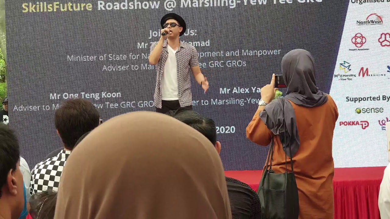 #hadymirzaofficial Hady Mirza LIVE at Skills Future Road Show ...