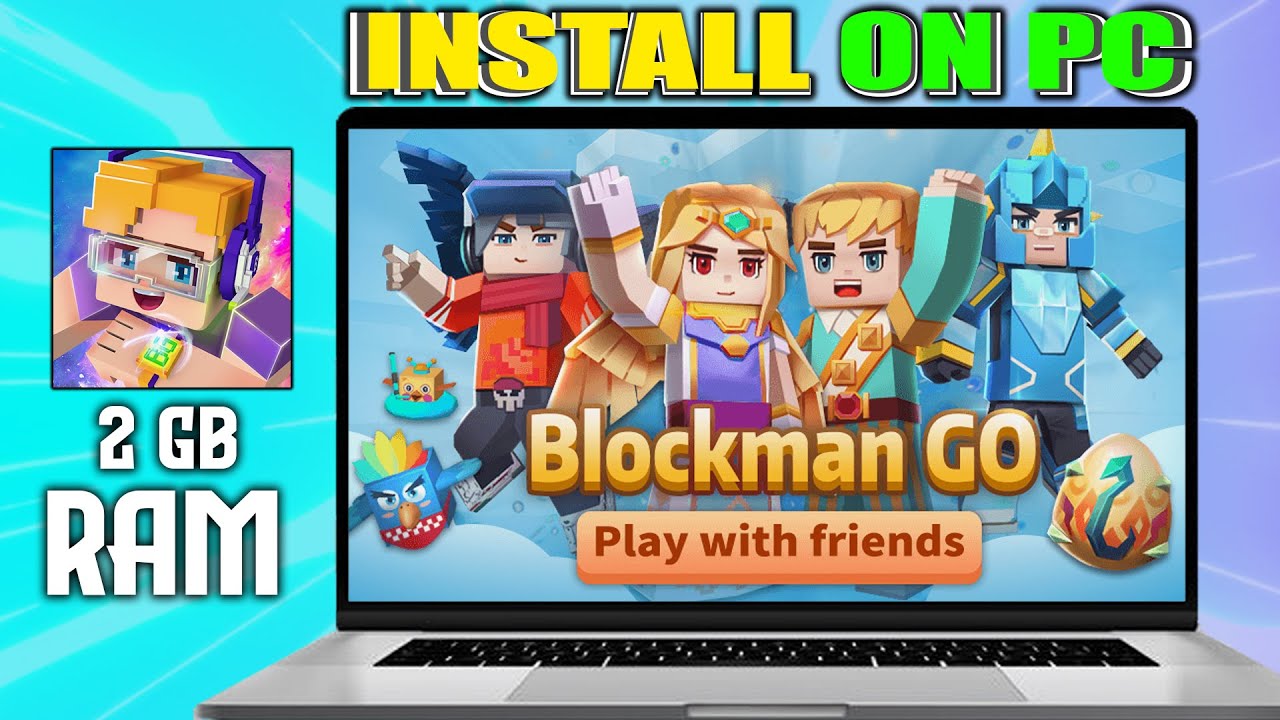 How To Play Blockman Go On PC / Laptop | Download & Install Blockman Go ...