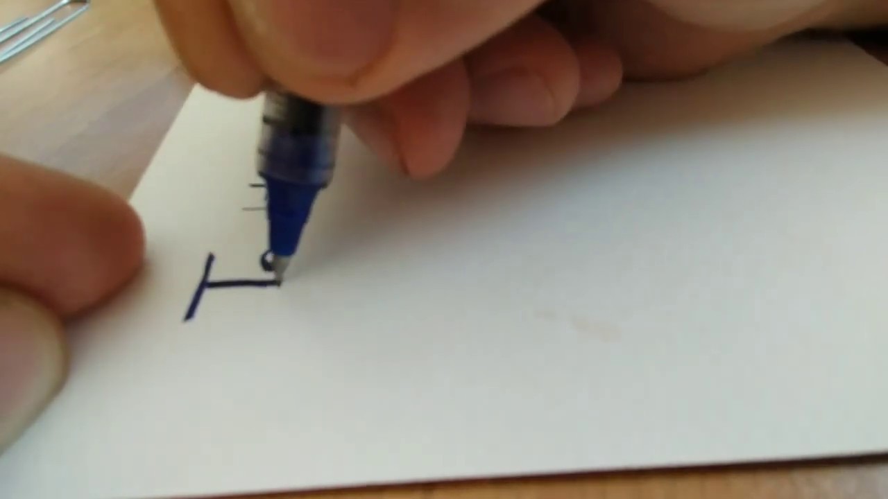 Discover the affirmation 01 - personal handwriting calligraphy - blue ...