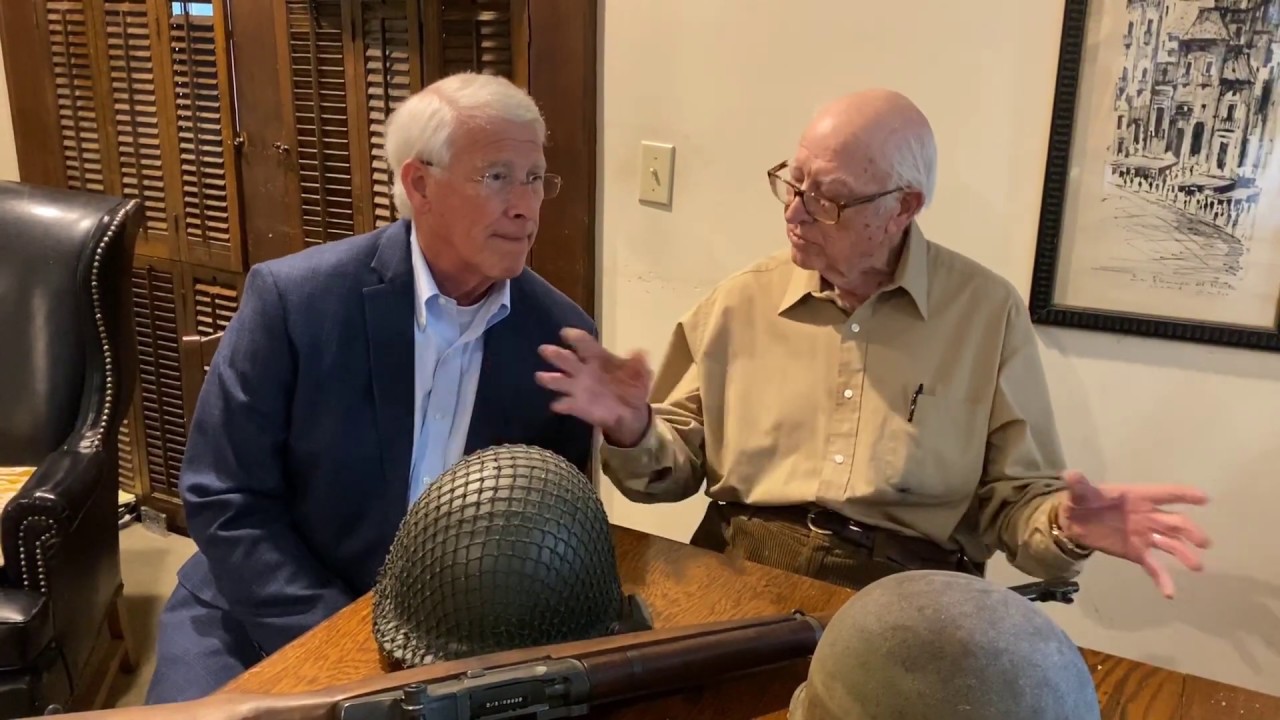 Senator Wicker Interviews His 96-Year-Old Father and WWII Veteran for ...
