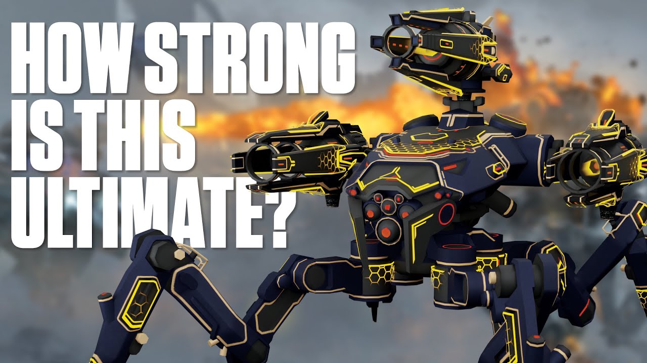 The Ultimate Rayker MIGHT Actually Be Good! War Robots Test Server ...
