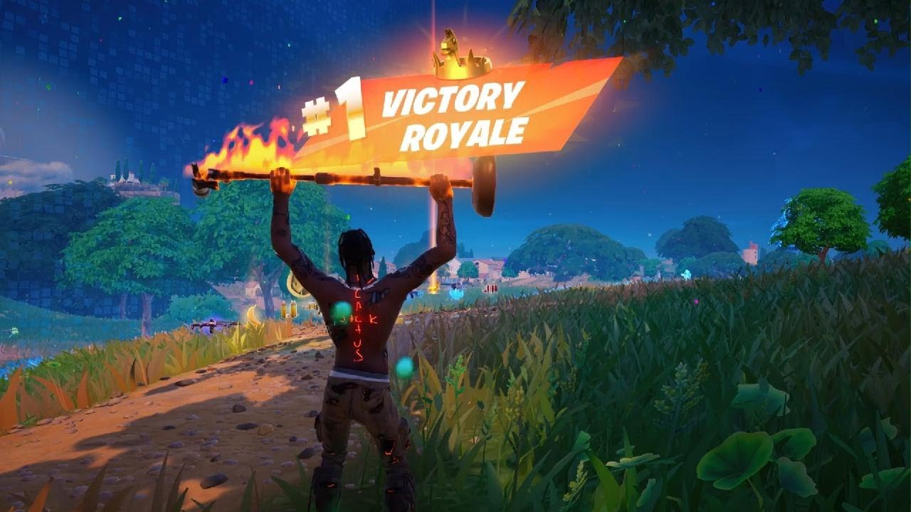 *NEW* T-3500 TRAVIS SCOTT SKIN IN FORTNITE PS5 + A VICTORY ROYALE WIN ...