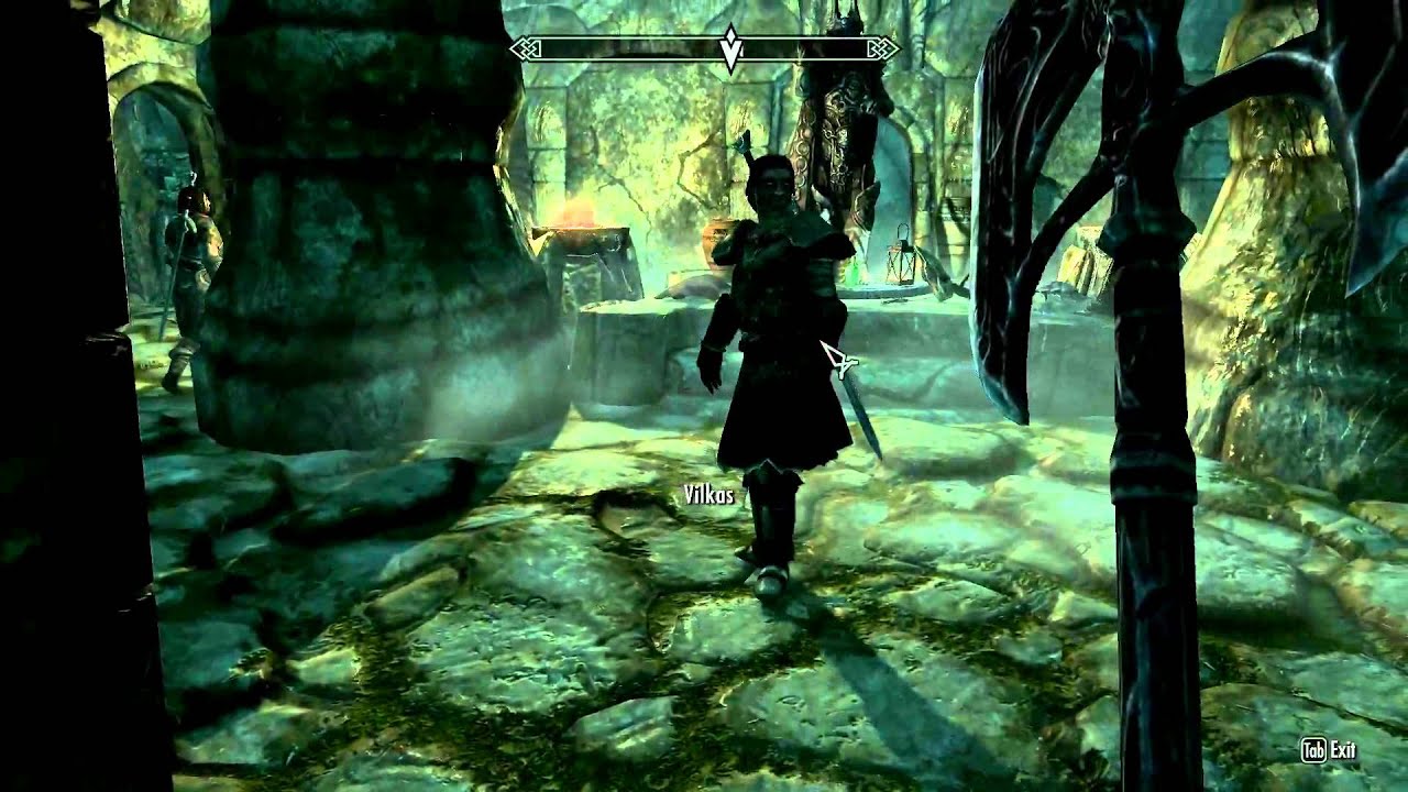 Let's Play Skyrim! - Companions Quest - Glory of The Dead - YouTube