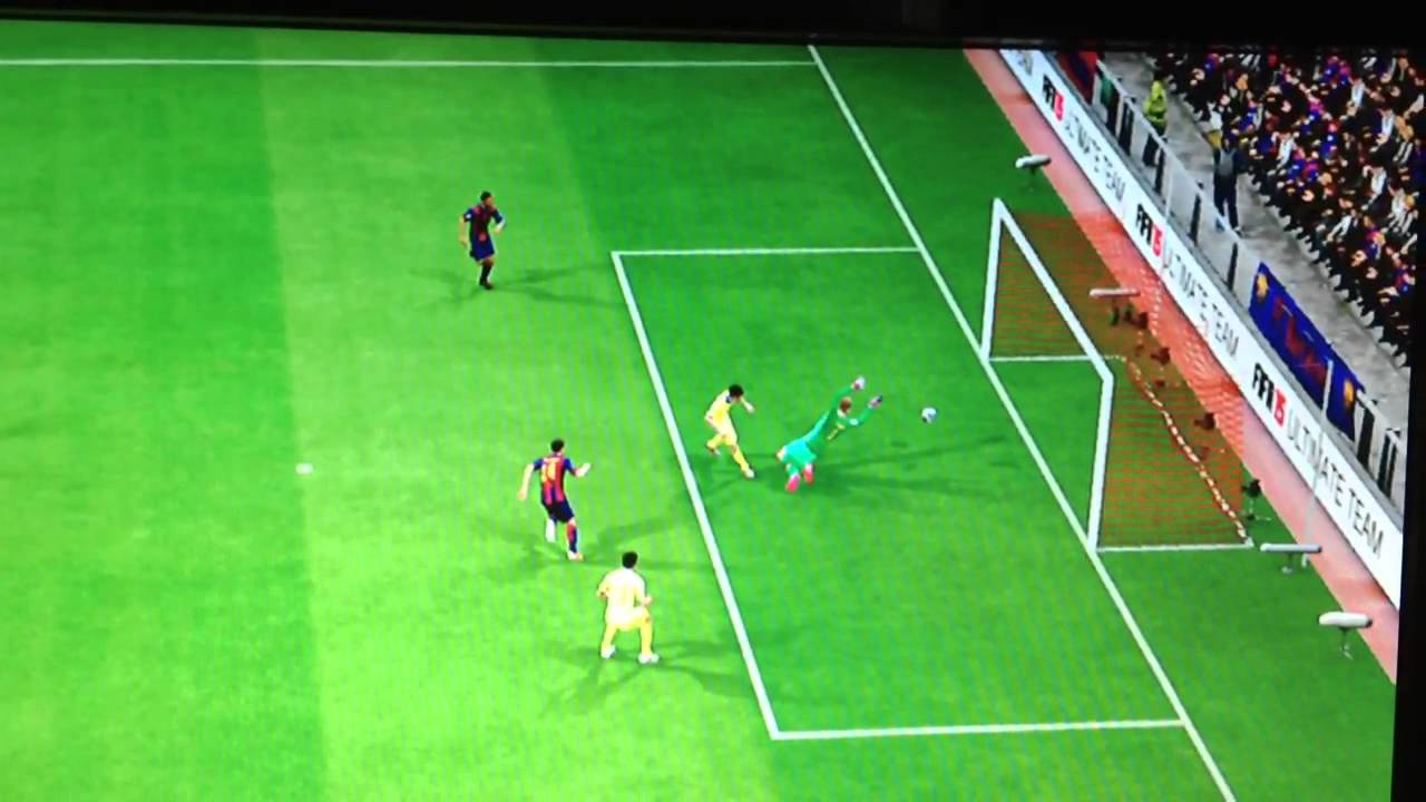 FIFA15 demo ps3 shrug off - YouTube