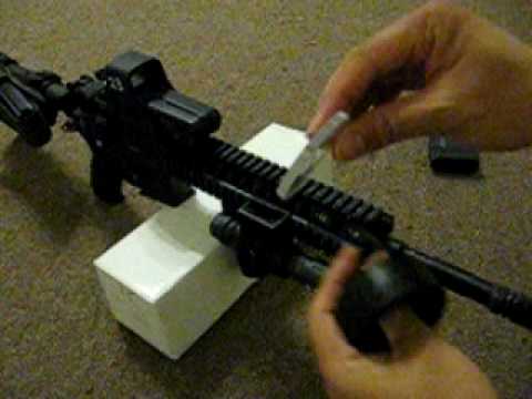 the Shields on my Custom airsoft M4 - YouTube