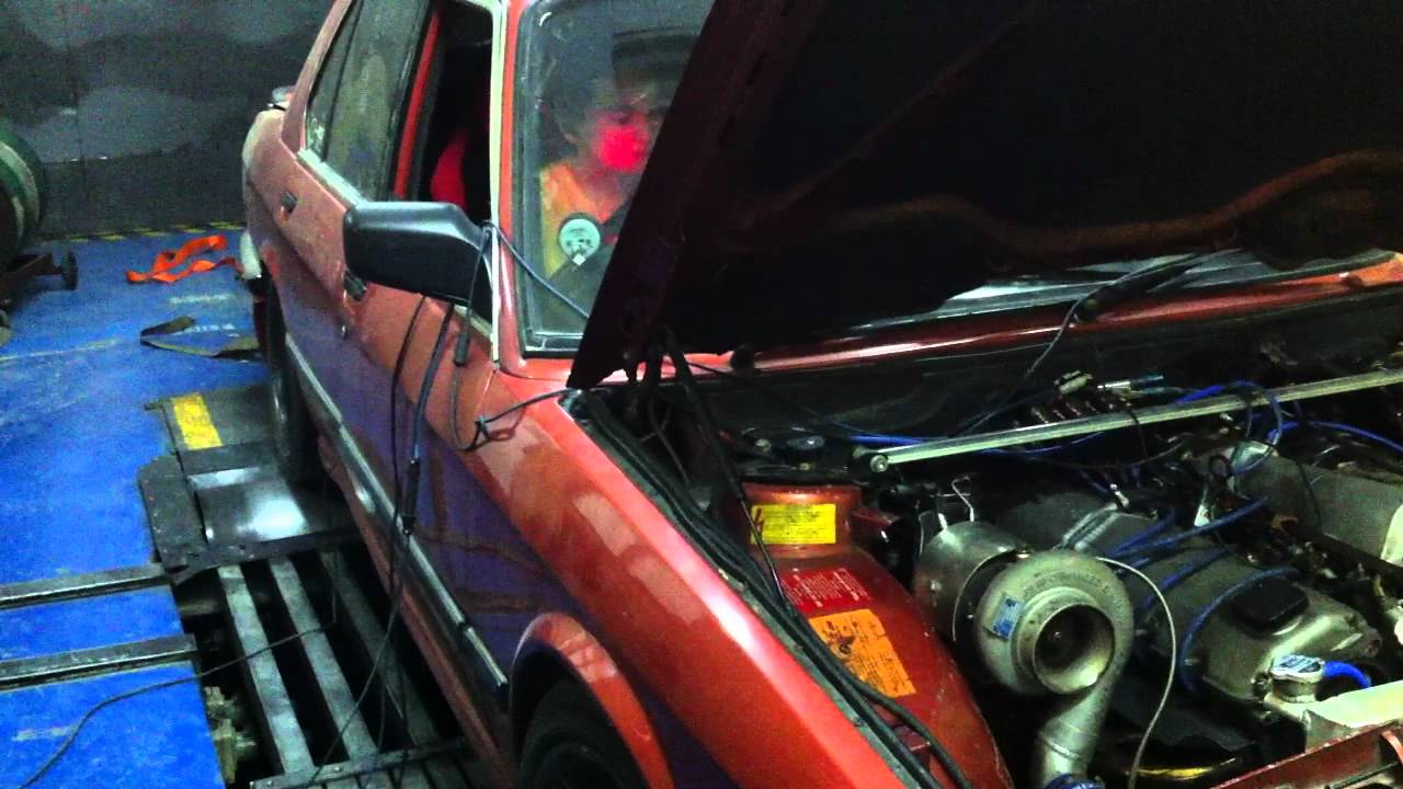 BMW E28 M20B27 Turbo - YouTube