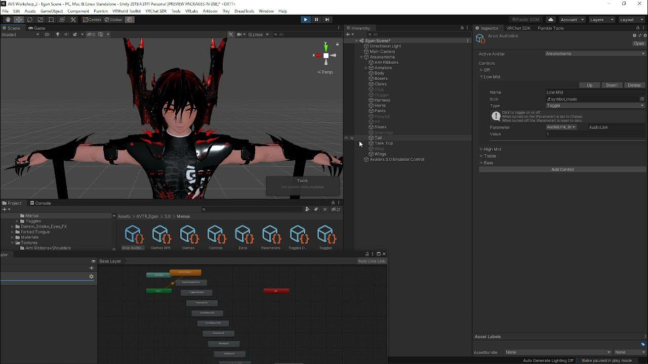[VRChat] Setting Up Audio Link with Shaders and Toggles - YouTube