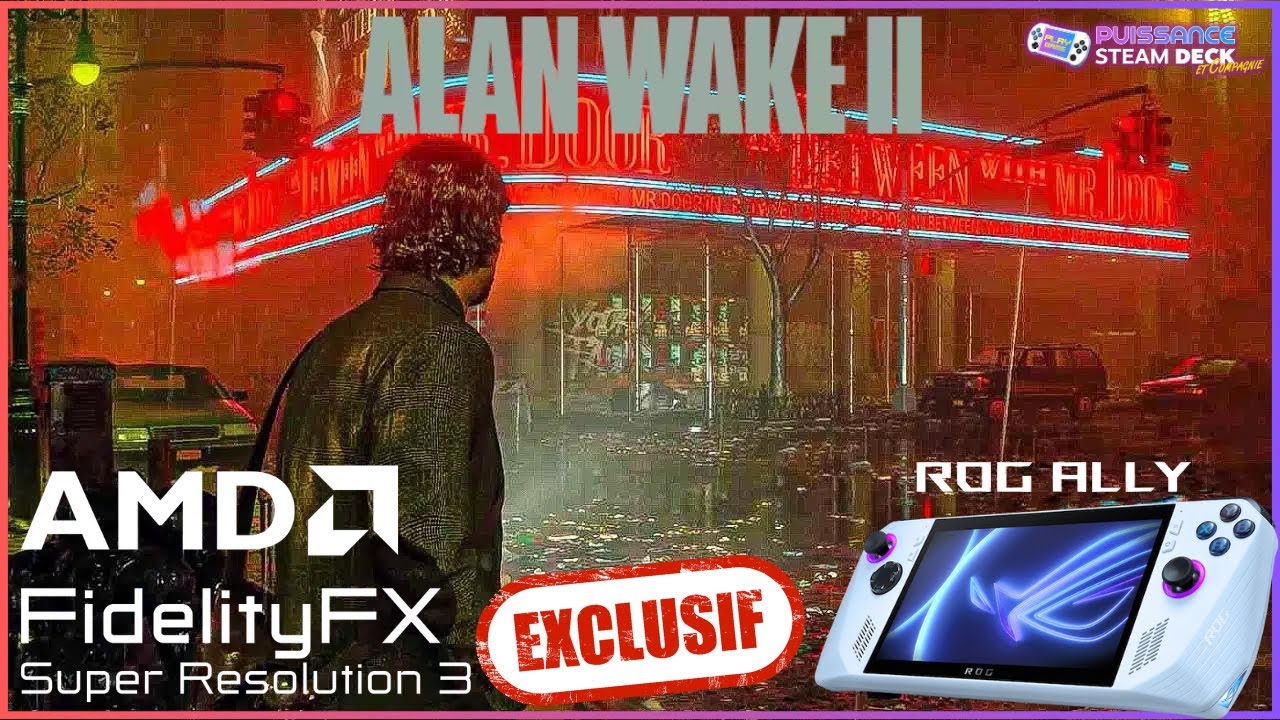 🇹🇼ROG ALLY: ALAN WAKE 2 FSR3...Le sauveur! Le MOD de lukefz - YouTube
