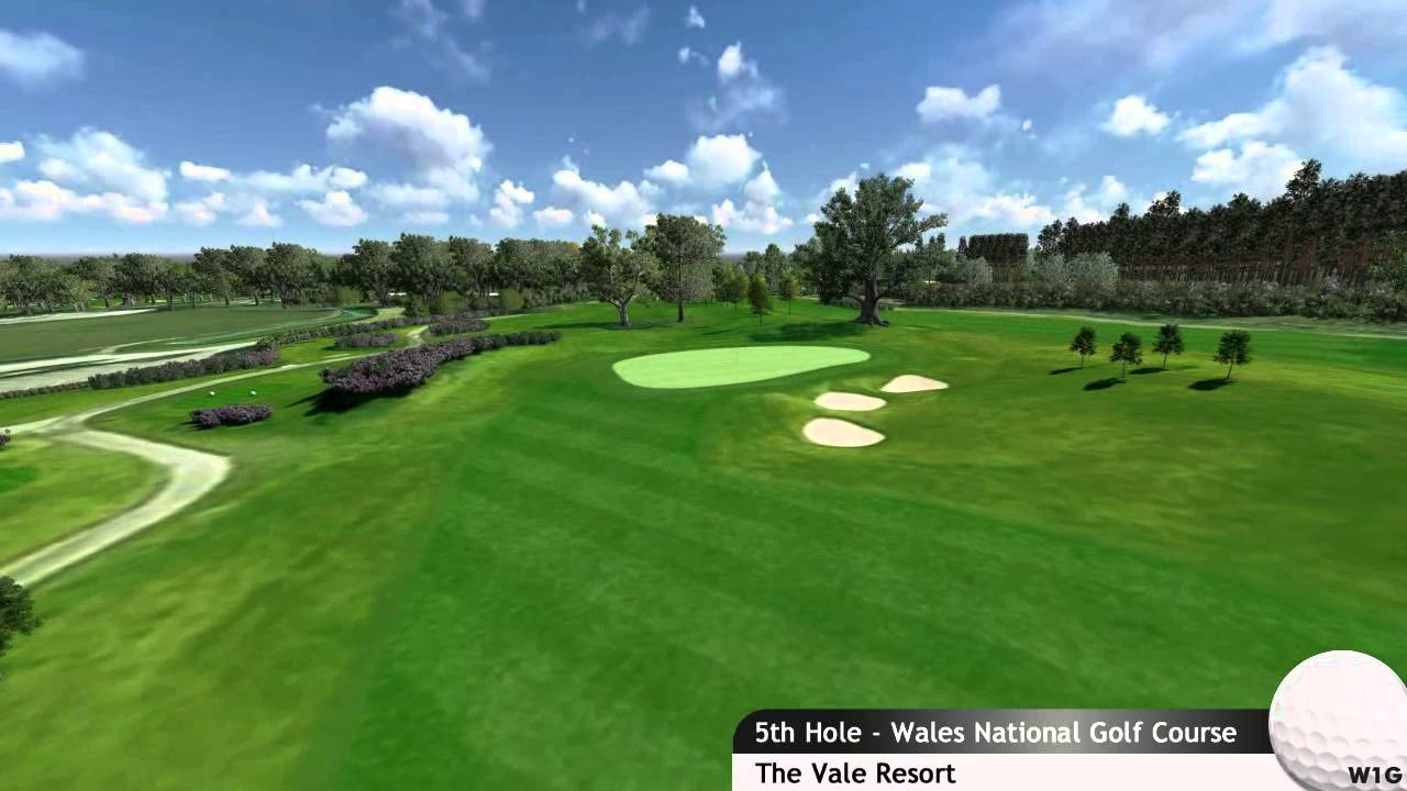 Vale Resort - Hole 5 - National Course - YouTube