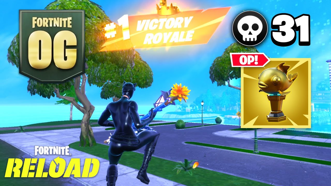 Fortnite Reload | 31 Kill Solo vs Squads OG Gameplay (Keyboard & Mouse ...