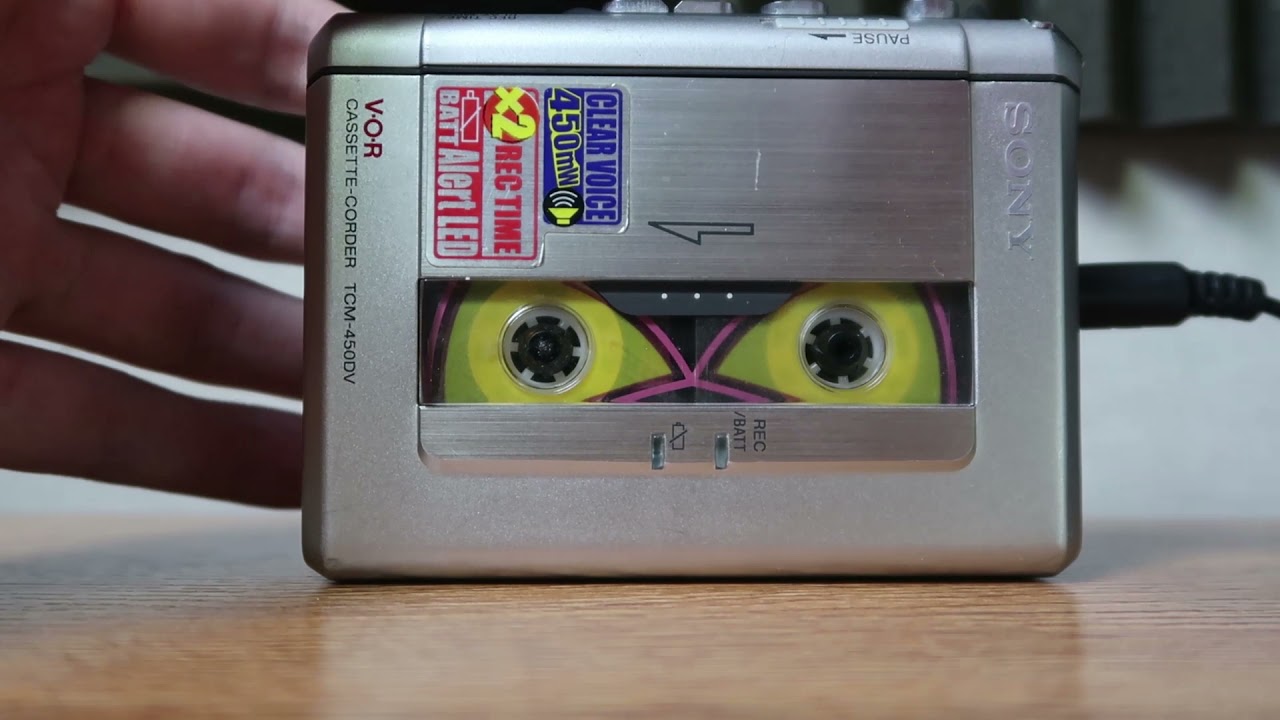 [AUDIO CHECK] Sony TCM-450DV Cassette Player / Recorder - YouTube