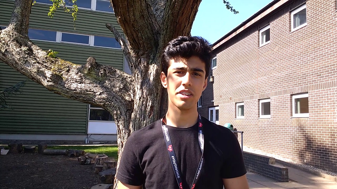 Aziz Westminster Youth MP on leadership training weekend - YouTube