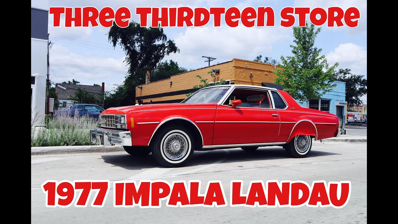 1977 Impala Aerocouple Landau Factory Skirts | PLUS MORE - YouTube
