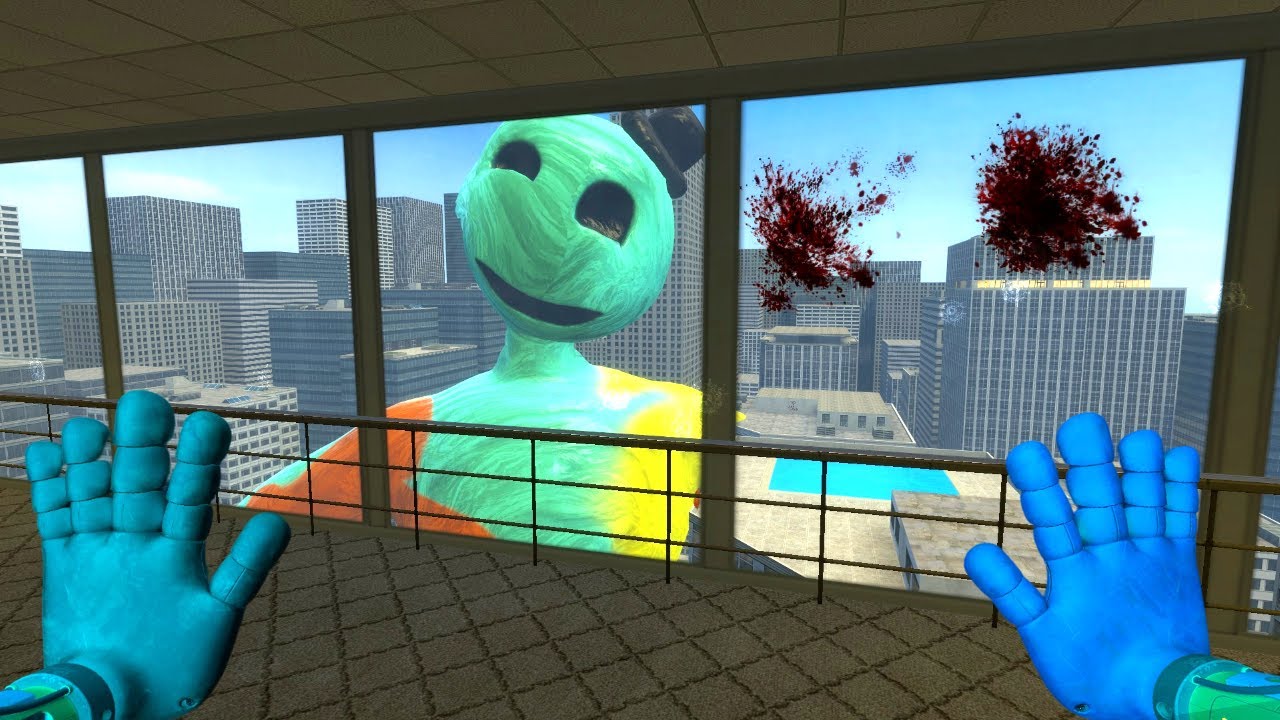 HUGE SCARY DOEY THE DOUGHMAN FROM POPPY PLAYTIME 4 HAVE TAKEN OVER THE ...