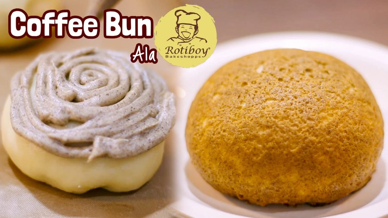 ROTI KOPI COFFEE BUN ALA ROTI BOY| NAYL MOON| - YouTube