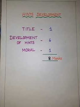 HINTS DEVELOPMENT - YouTube