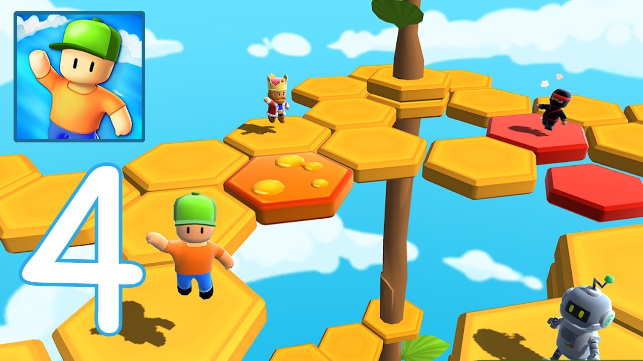 Stumble Guys: Multiplayer Royale‏ Gameplay Walkthrough - Part 4 (Android,IOS) - YouTube