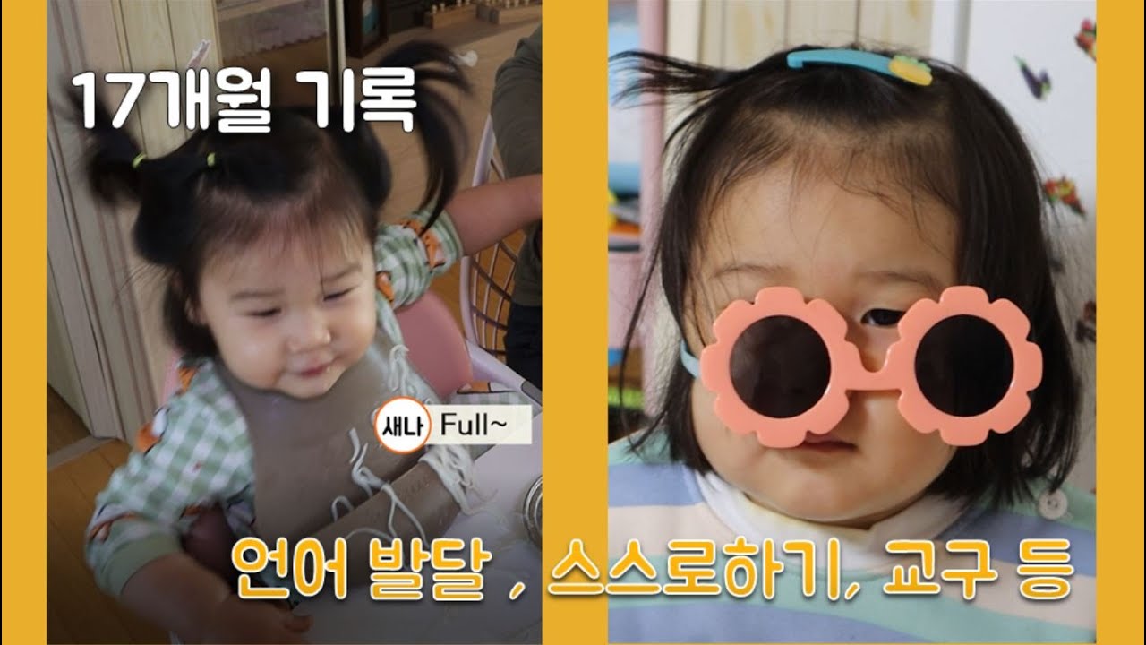 17개월 발달 기록육아황금기 언어발달 스스로하기 구강기 끝 손가락빨기 교정 교구활동색인지도형꼭지퍼즐텔레투름등