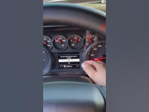 Relearn mode to reset tire pressure sensors🛞#chevrolet #automobile # ...