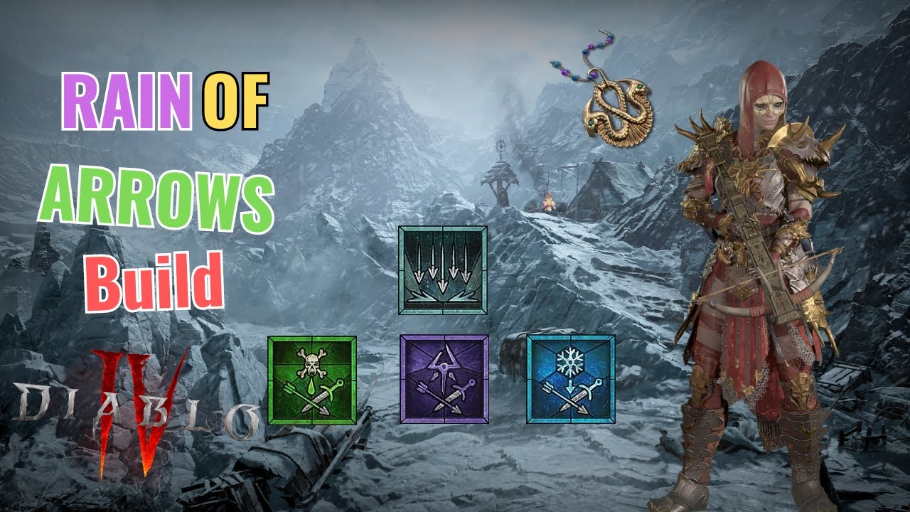 D4 S5 Rogue RAIN OF ARROWS Build RoA is fun to play! - YouTube
