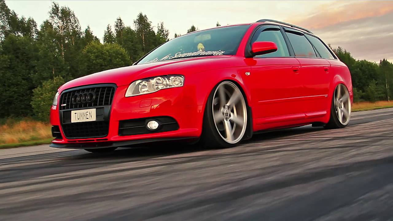 Static Audi A4 Sweden - YouTube