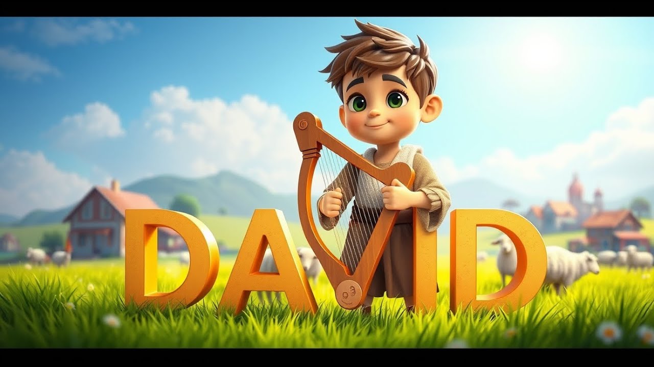 Stories Of Faith - David | AI animation |#biblestoriesforkids # ...