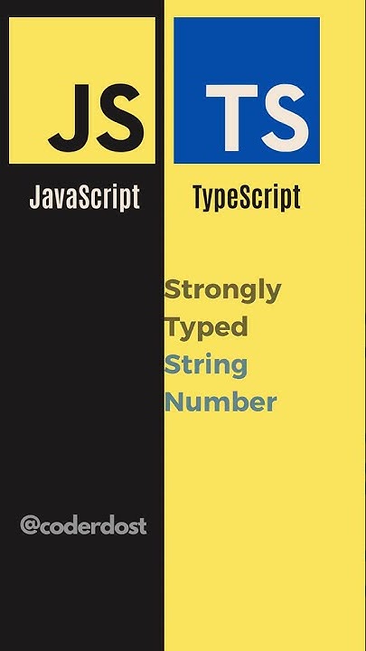 Javascript Vs Typescript Why Typescript Is Used Javascript Typescript Shorts Hindi Youtube 