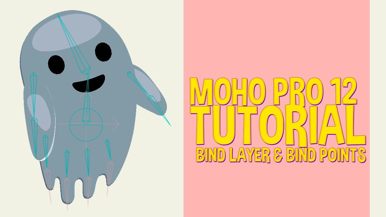 Tutorial Bind Layer And Bind Points Moho Pro 12 Youtube