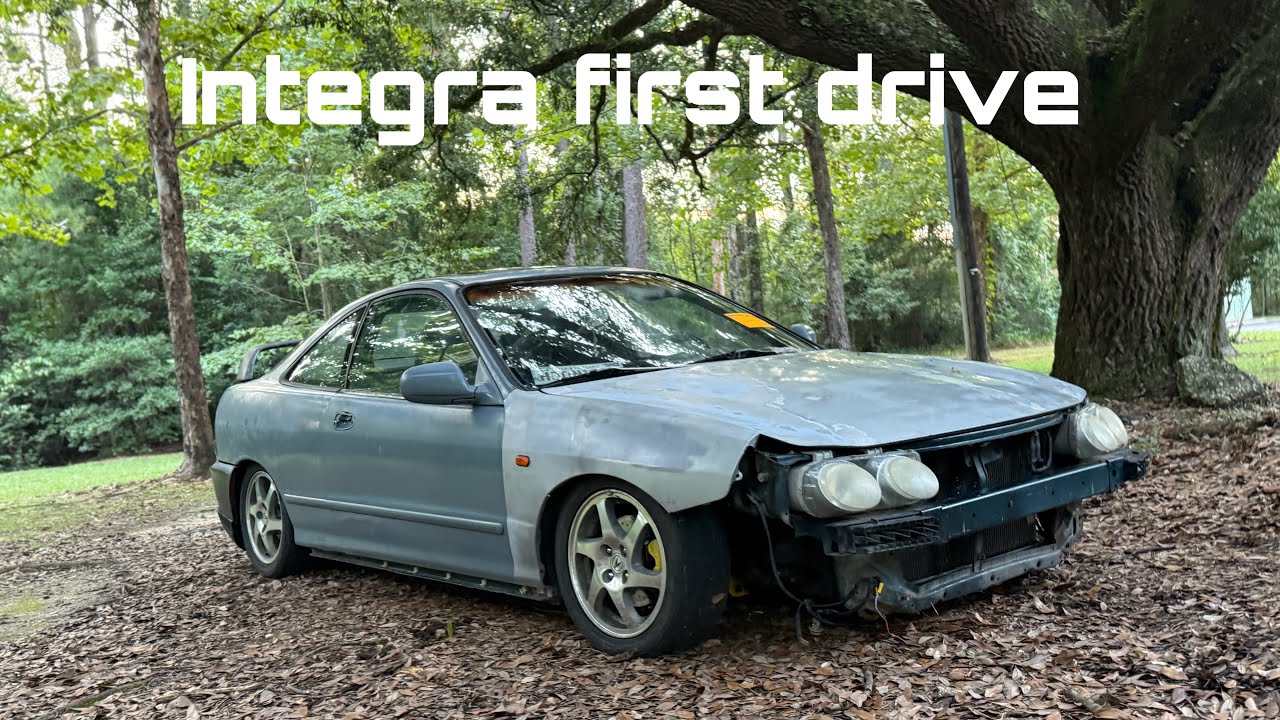 Finally test driving integra - YouTube
