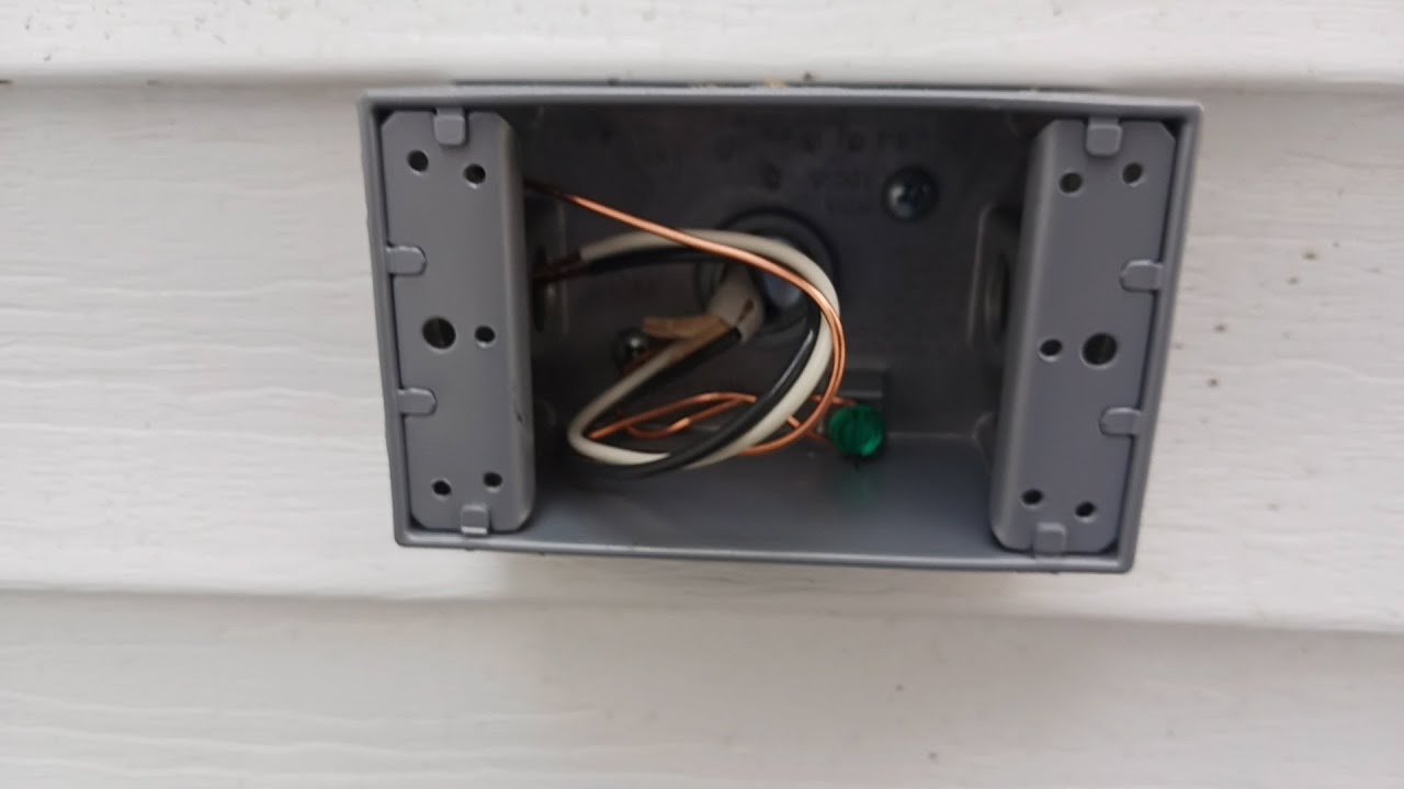 installation-of-hubbell-single-gang-weatherproof-junction-box-youtube