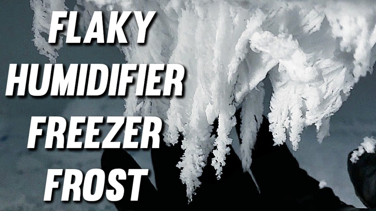 Humidifier Freezer Frost | Powdery Ice Eating ASMR - YouTube