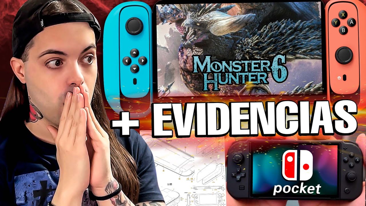 La NUEVA NINTENDO SWITCH POCKET será REAL en 2024 🔥 MONSTER HUNTER 6 ...