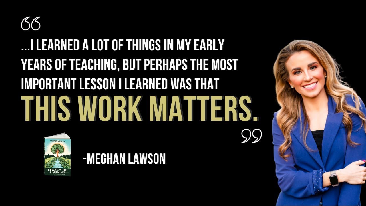 Legacy of Learning - The 1st Chapter from Meghan Lawson's Book! on The ...