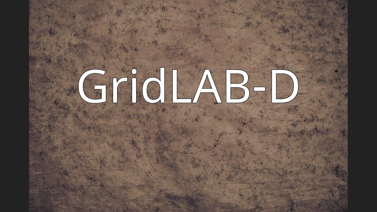 GridLAB-D - YouTube
