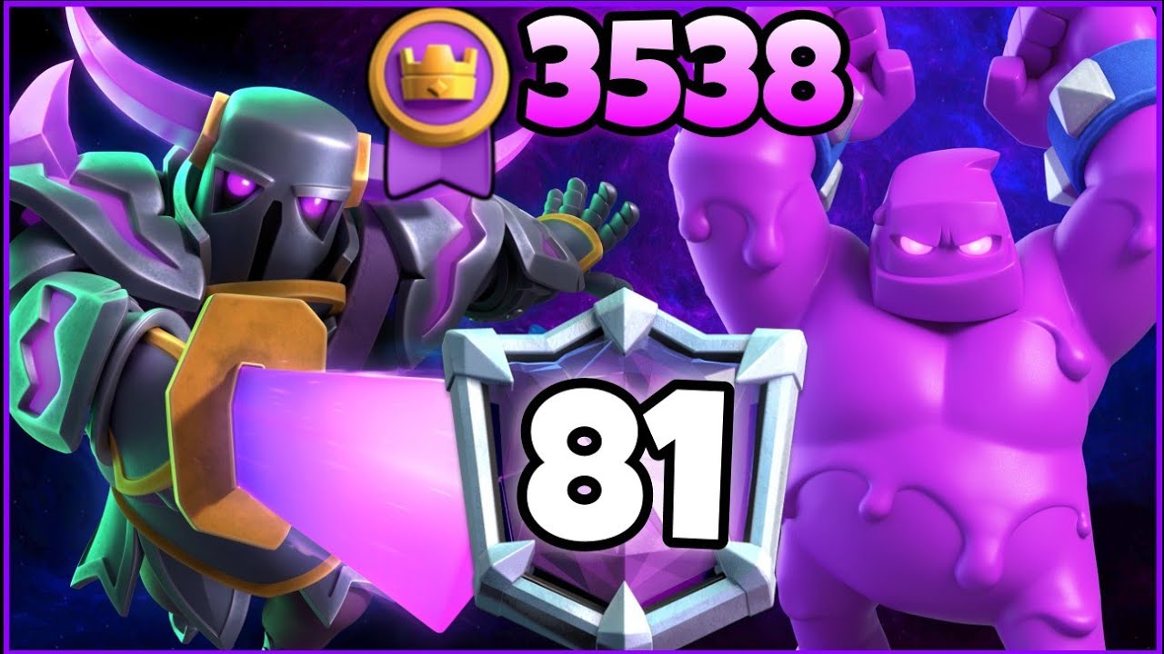 3538🥇 with Elixir Golem Pekka Deck.! - YouTube