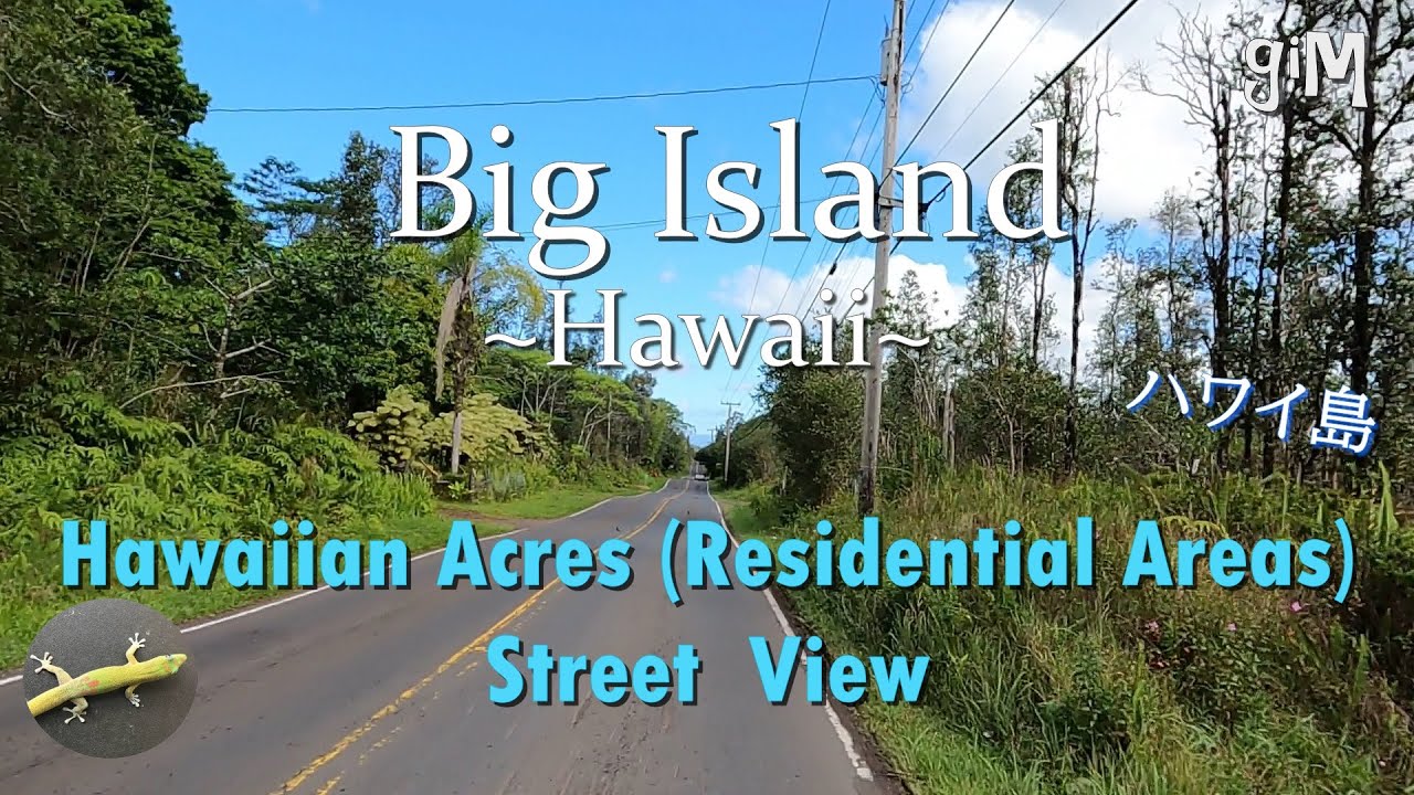 Hawaiian Acres - Maho Rd - Hawaii, Big Island (Homes) - YouTube