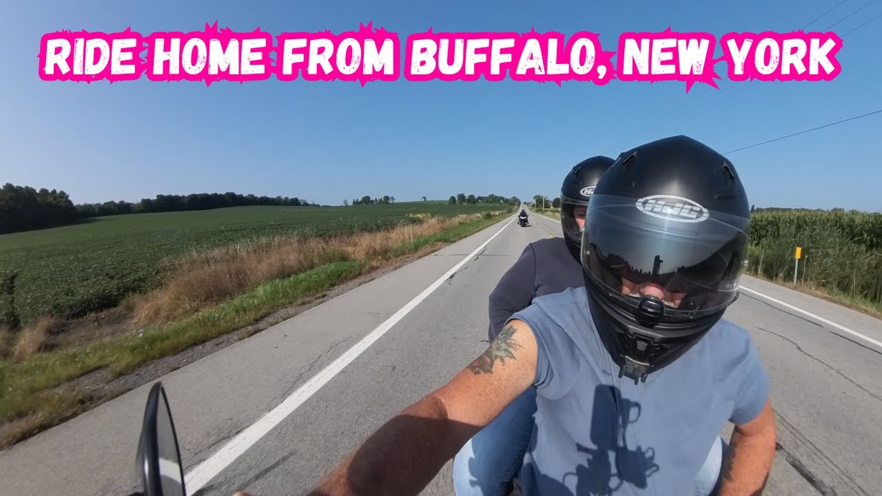 Ride home from Buffalo, New York - YouTube