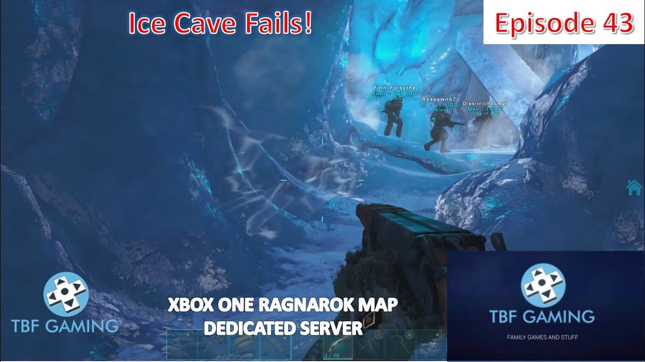 Ragnarok Ice cave E43 Worst Ark Weekend Ever Part 2 The Ice Cave Ark ...