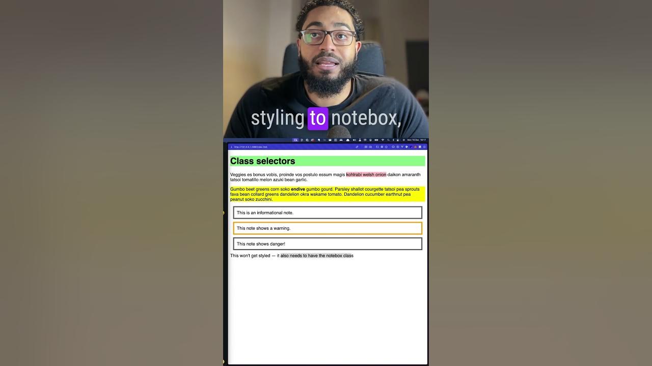 Level Up Your CSS Skills: Combine Classes & Selectors - YouTube