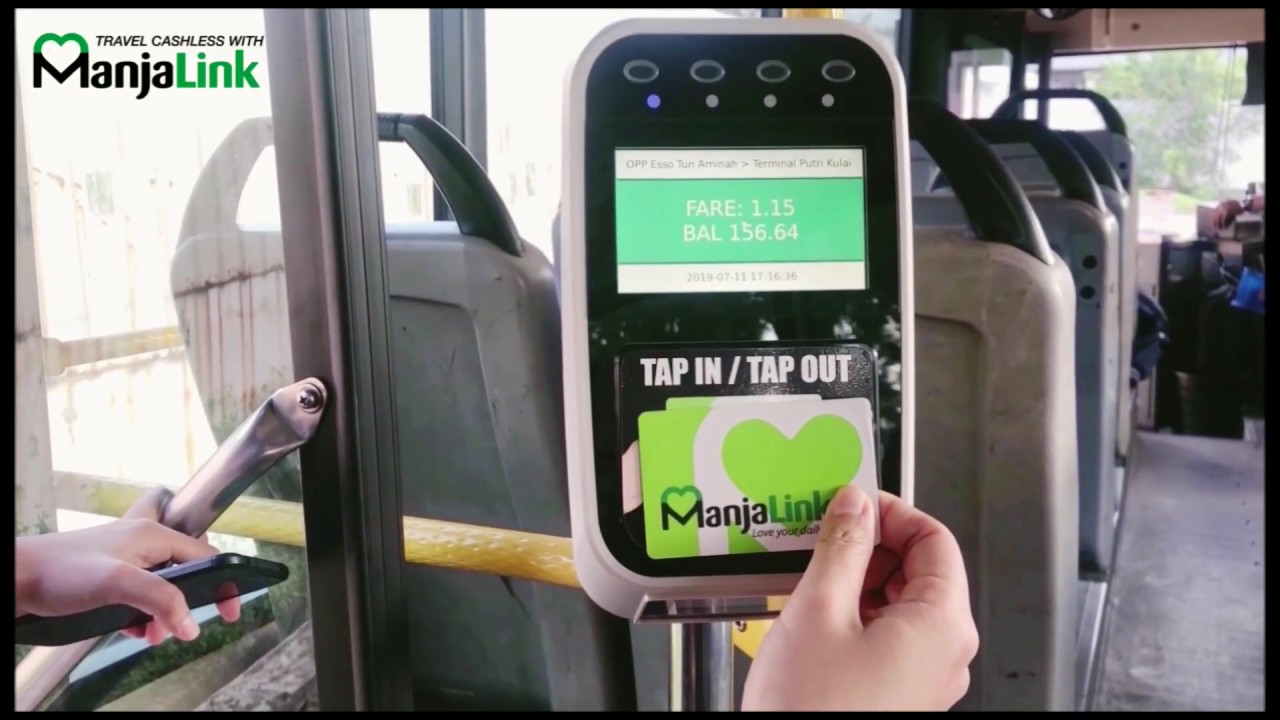 How to tap ManjaLink card on Causeway Link local routes? - YouTube