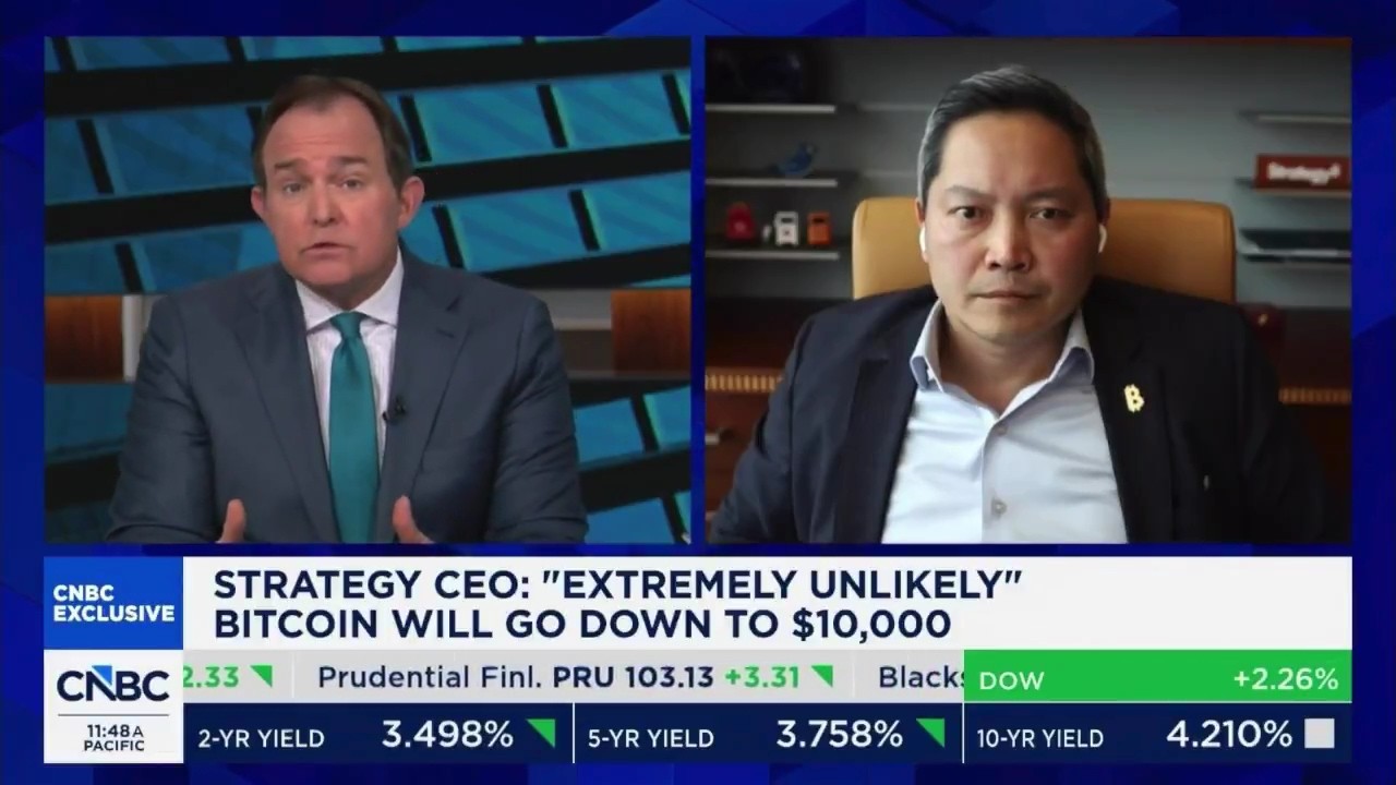 Phong Le: Hold On – Bitcoin Hits $1M in 7 Years! Strategy CEO $8K Worst ...