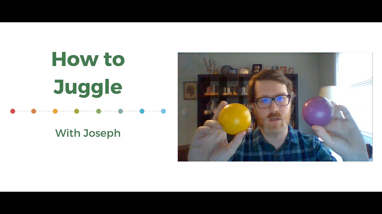 How to Juggle with Joseph - YouTube