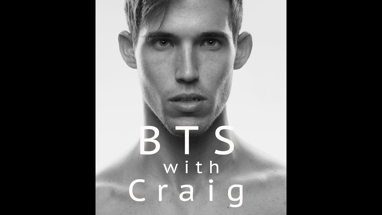BTS of Male Model Craig Messick - YouTube